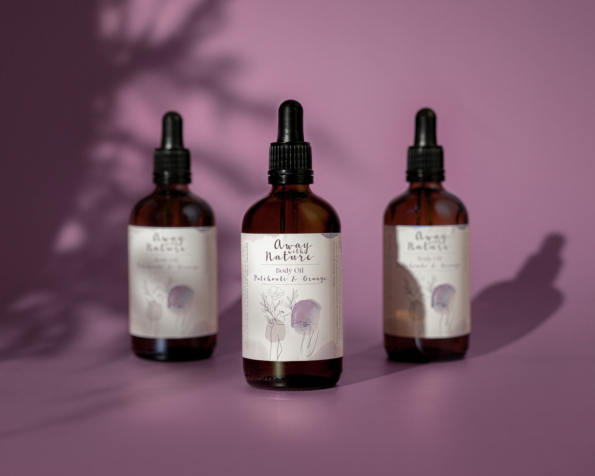Patchouli & Orange Body Oil | Best Moisturiser for Dry Skin | Away with ...
